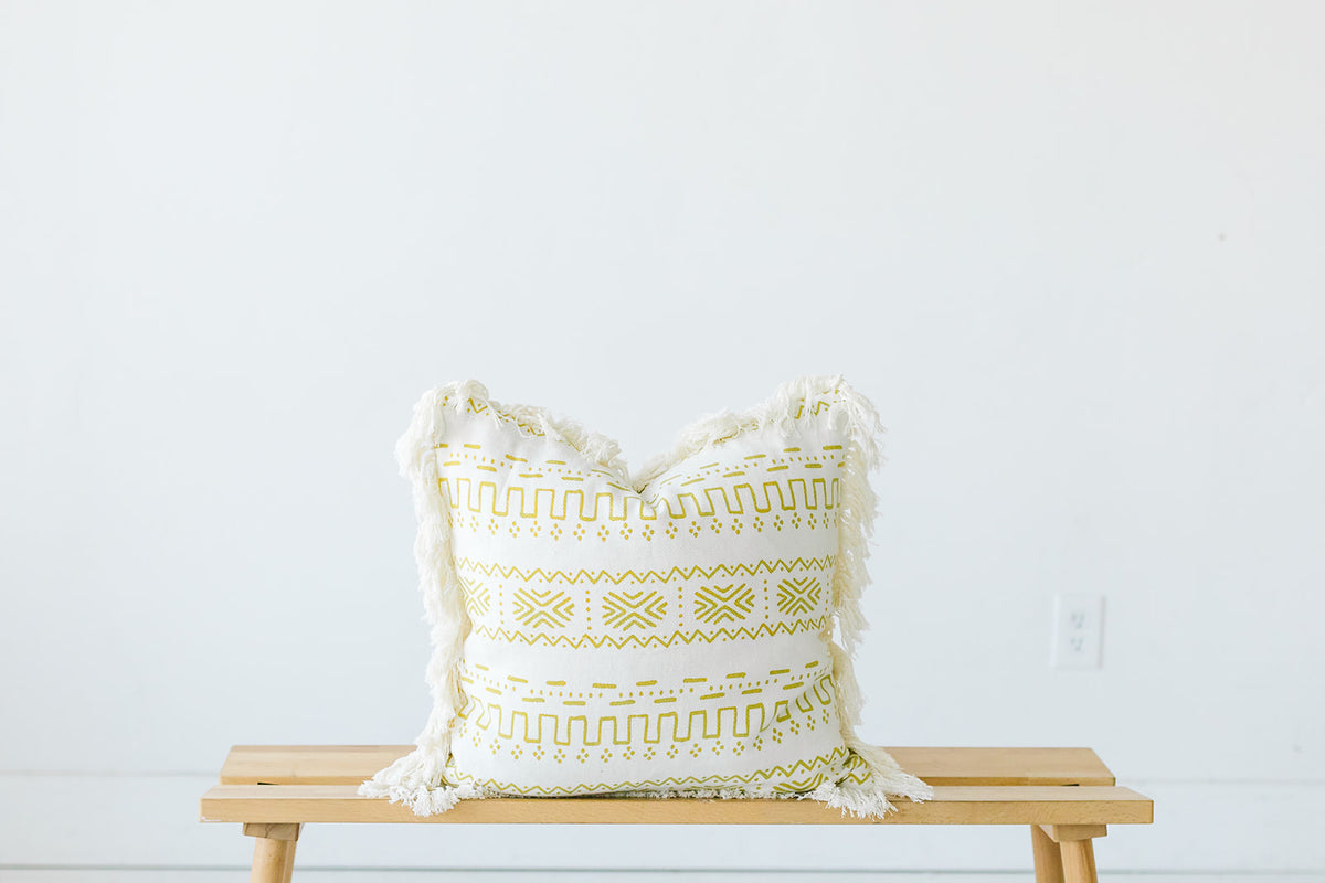 Pola | Handmade throw pillows and blankets | The Global Stitch