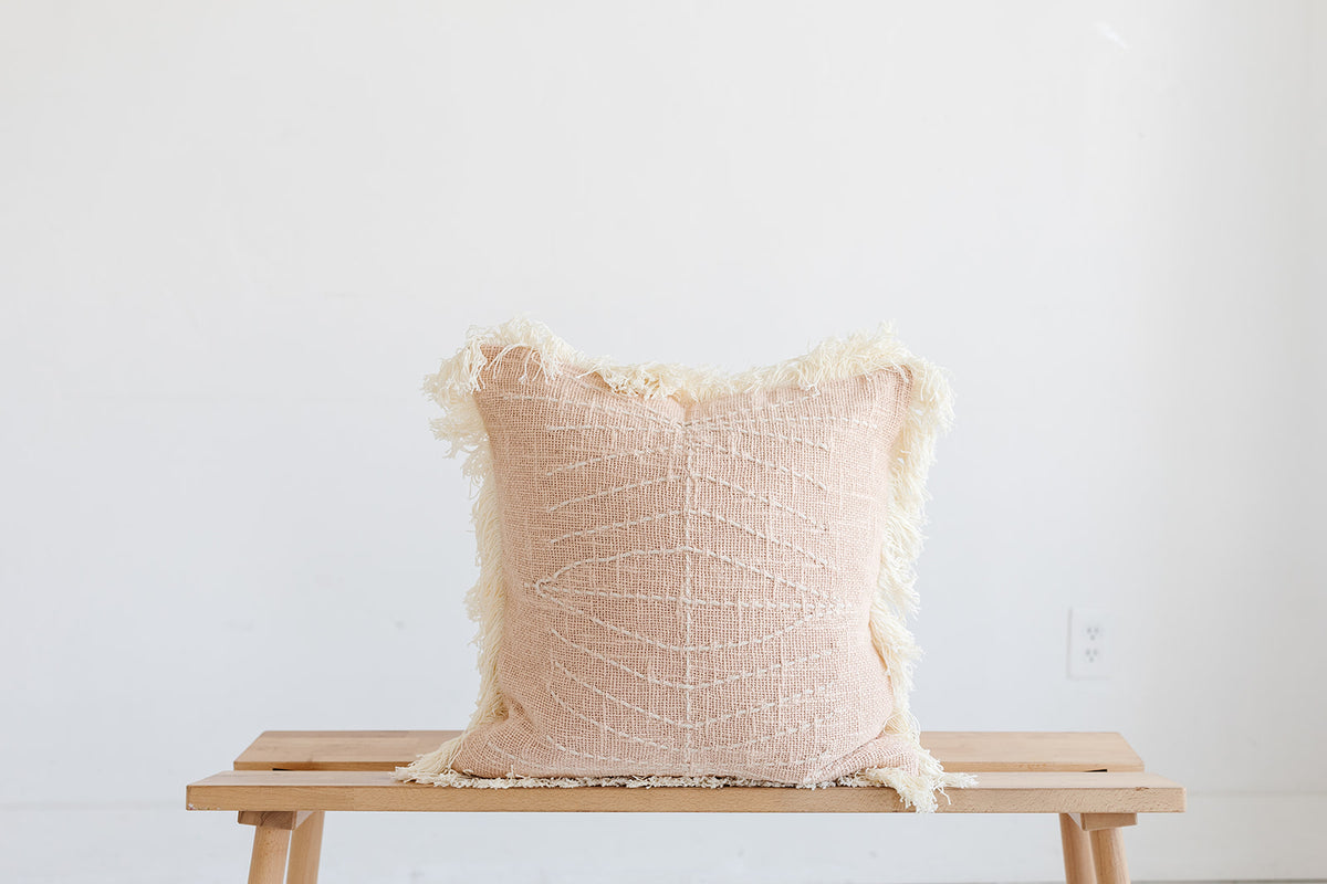 Berbek | Handmade throw pillows and blankets | The Global Stitch