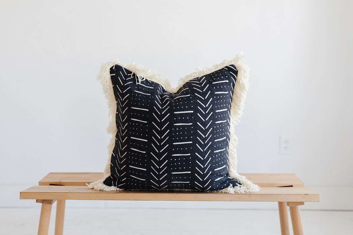 Waru | Handmade throw pillows and blankets | The Global Stitch