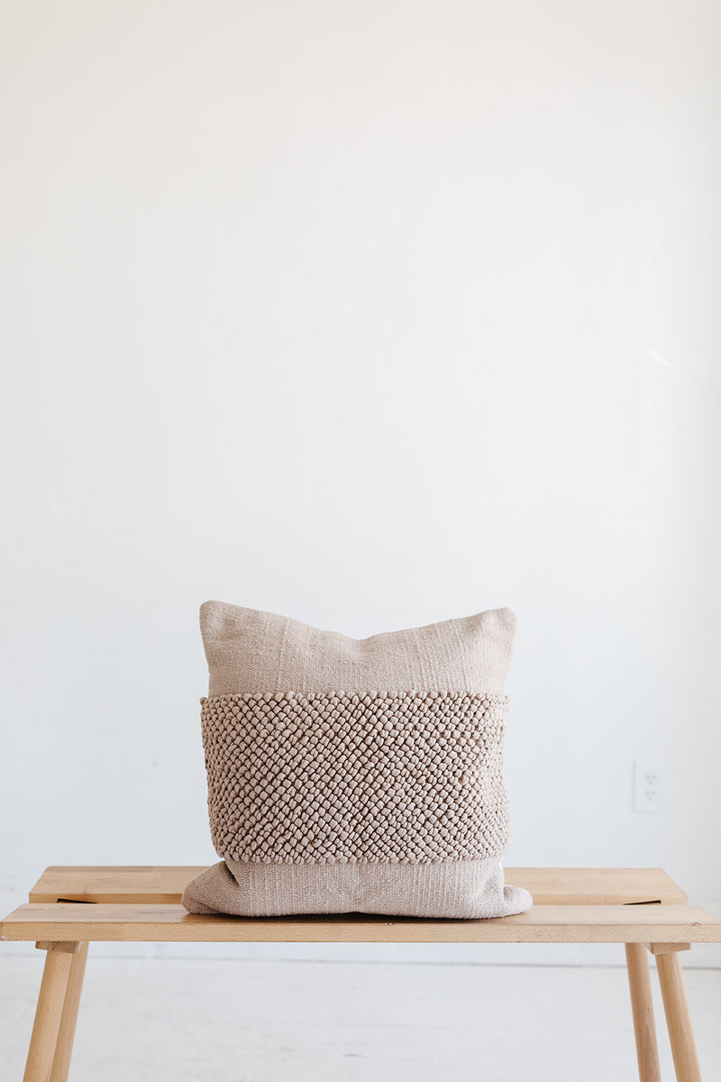Moi | Handmade throw pillows and blankets | The Global Stitch