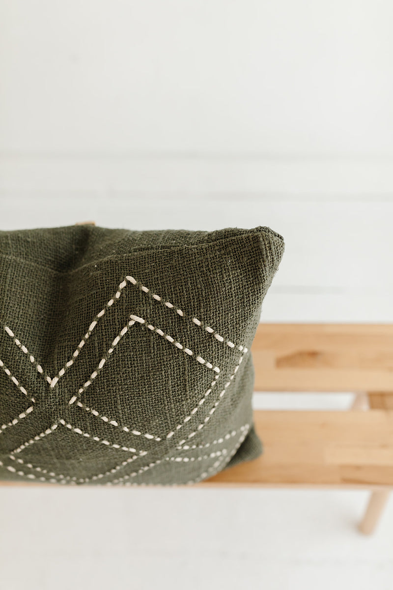 Selat | Handmade throw pillows and blankets | The Global Stitch