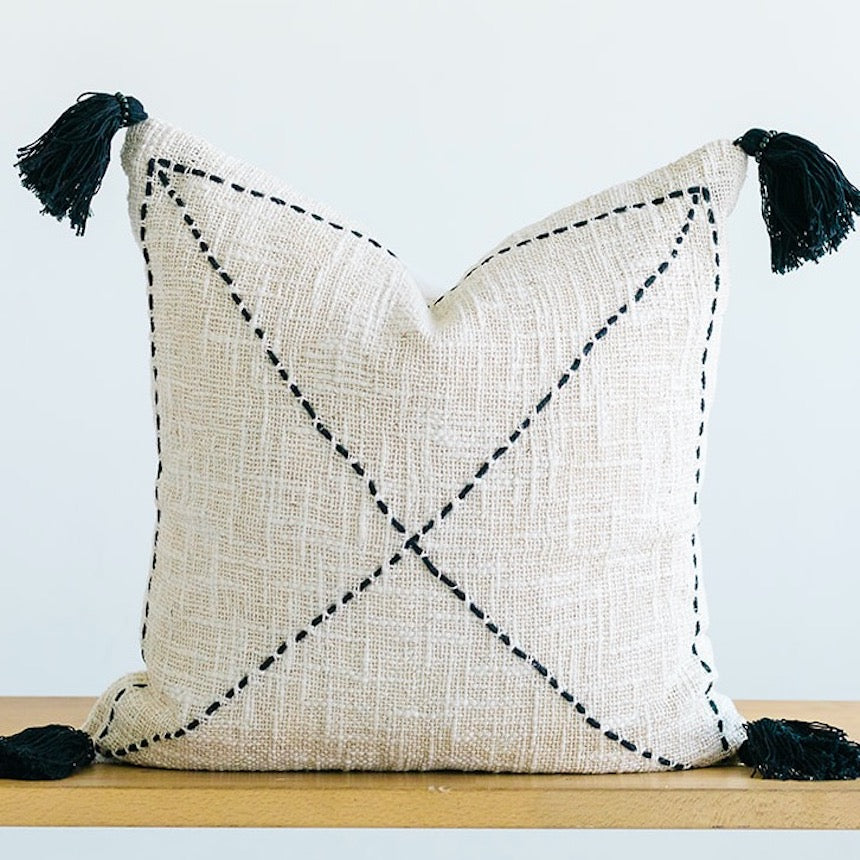 Legian | Handmade throw pillows and blankets | The Global Stitch
