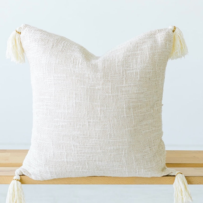 Medan | Handmade throw pillows and blankets | The Global Stitch