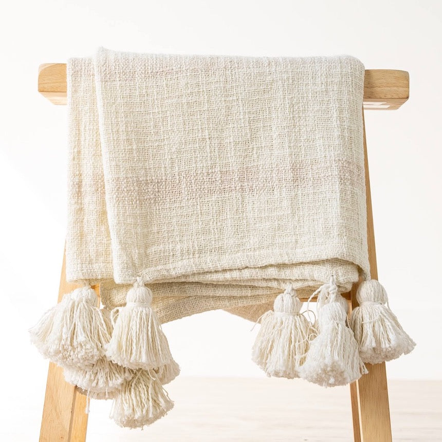 Haveri | Handmade throw pillows and blankets | The Global Stitch